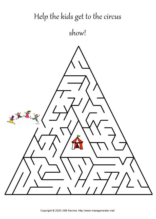 Circus Worksheets for kids! - Xelias